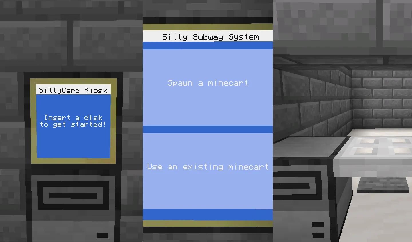 Silly Subway System by connie